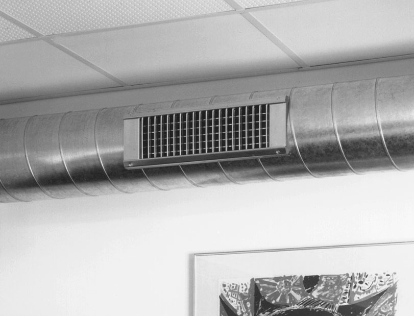 P&G Fabrications (Essex) Ltd. Lindab Spiral Duct Grille - Single Deflection